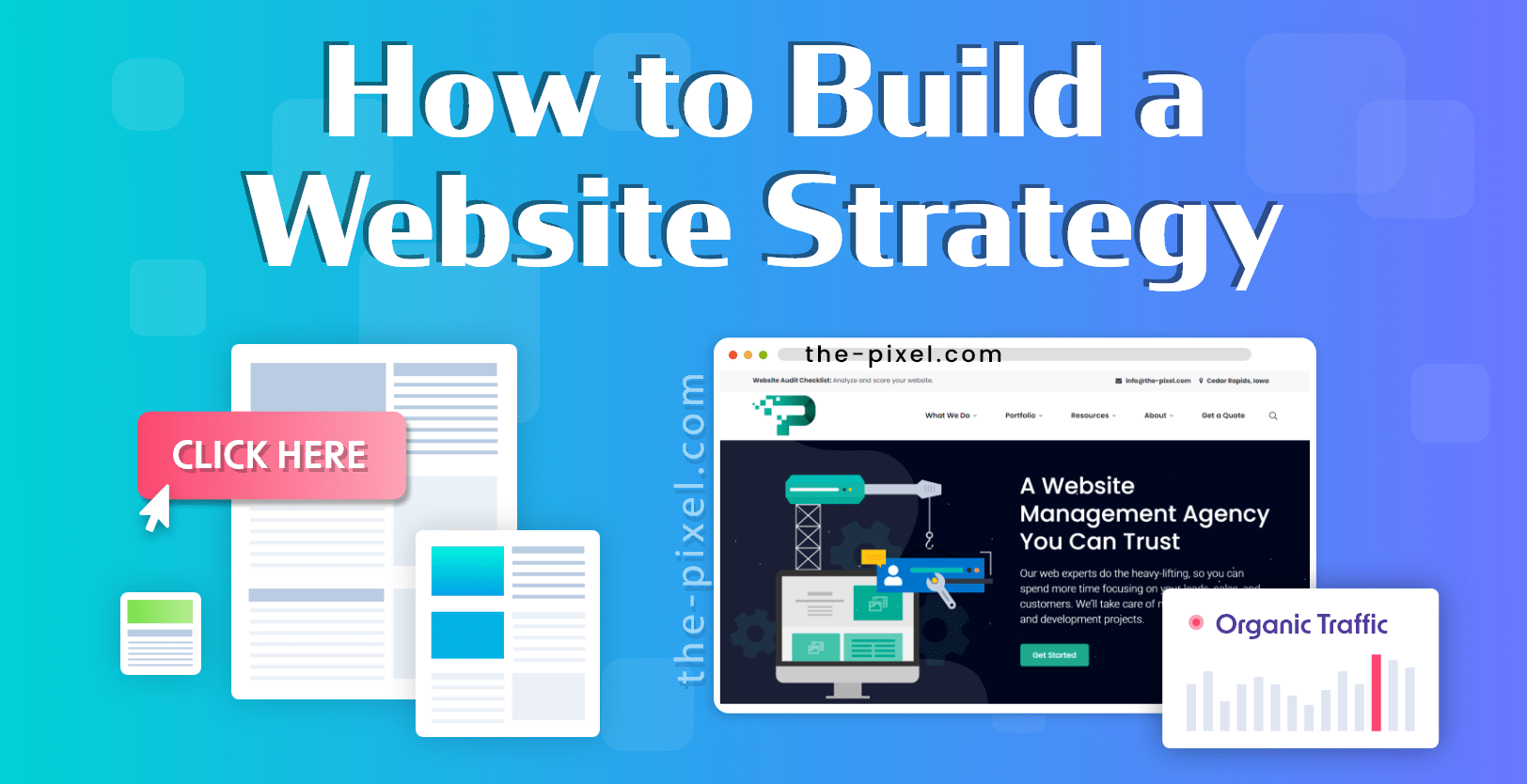 How to Build a Website Strategy - ThePixel