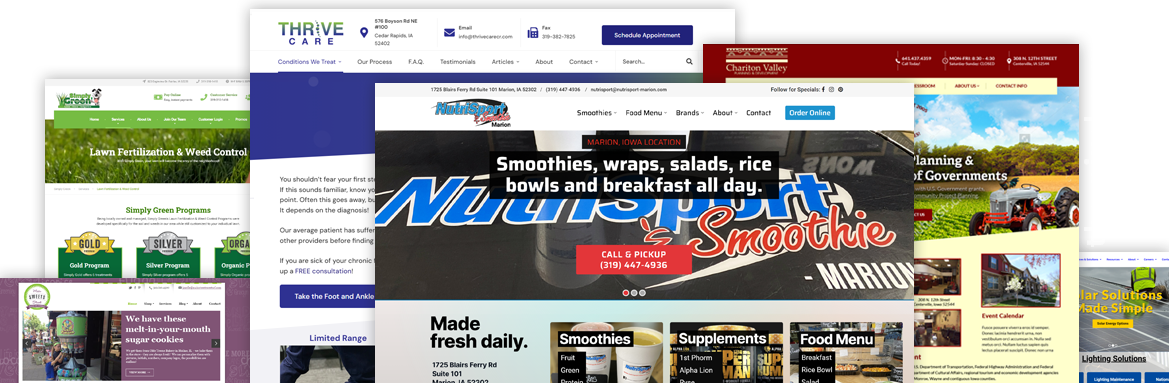 Iowa #1 Website Design, Development, SEO and Online Marketing